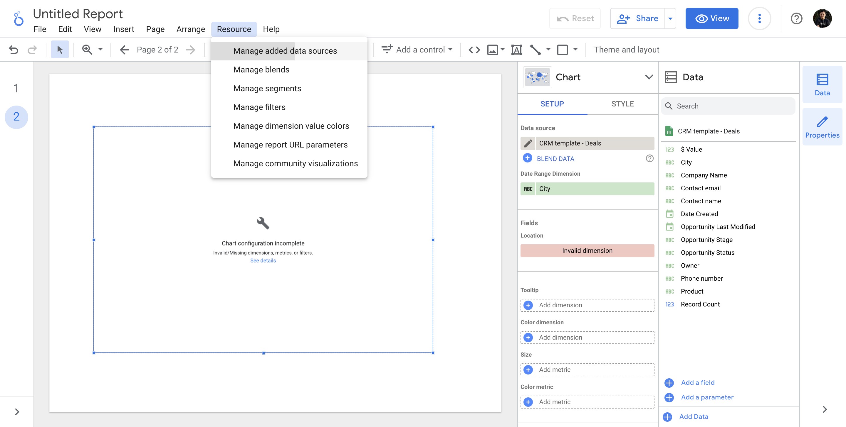 Connect Google Sheets to Looker Studio
